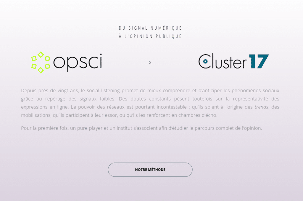 Opsci et Cluster 17 s’associent pour proposer une offre inédite d ...